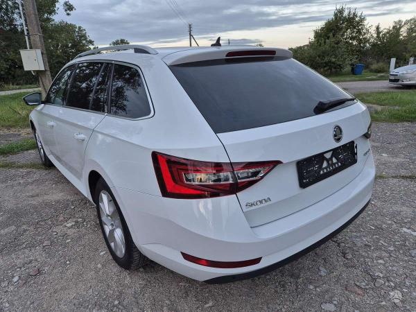 White Skoda SuperB 2016 in Alytus, with an engine capacity of 1.80 L and mileage of 245 thousand km for 9950 €, photo 6 on AUTOMOTO.COM.LV