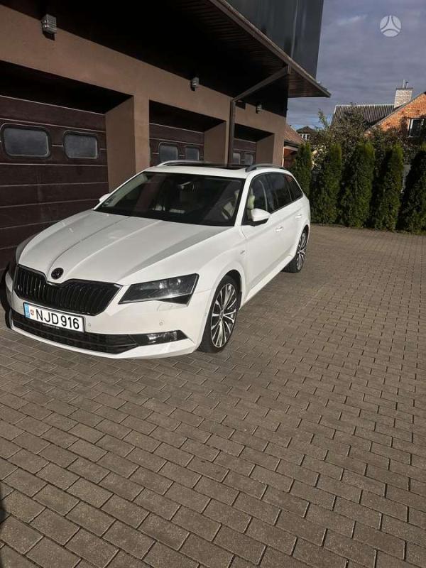 White Skoda SuperB 2016 in Siauliai, with an engine capacity of 1.97 L and mileage of 224 thousand km for 13000 €, photo 7 on AUTOMOTO.COM.LV