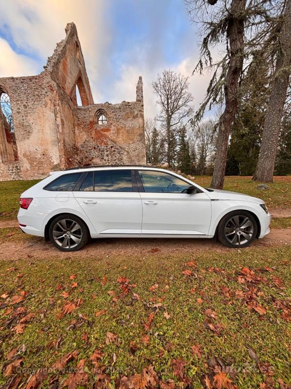 White Skoda SuperB 2017 in Torva, with an engine capacity of 1.80 L and mileage of 181 thousand km for 18500 €, photo 5 on AUTOMOTO.COM.LV