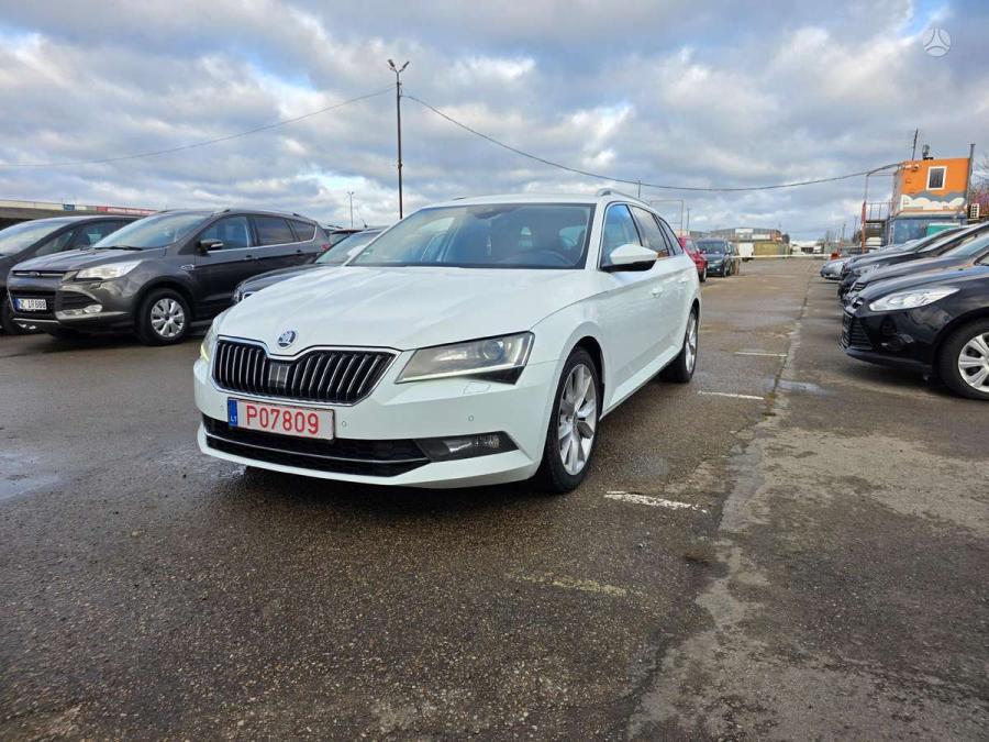 Balts Skoda SuperB 2017 Šauļi, ar dzinēja tilpumu 1.97 L un nobraukumu 304 tūkst. km par 12900 €, foto 1 vietnē AUTOMOTO.COM.LV
