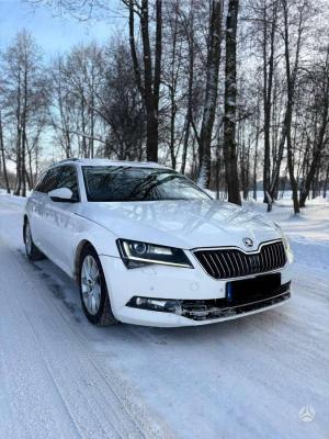 White Skoda SuperB 2017 in Vilnius, with an engine capacity of 1.97 L and mileage of 400 thousand km for 6900 €, photo  on AUTOMOTO.COM.LV