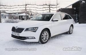 White Skoda SuperB 2017 in Tallinn, with an engine capacity of 2.00 L and mileage of 195 thousand km for 18600 €, photo  on AUTOMOTO.COM.LV