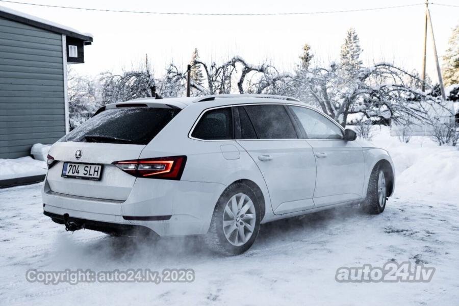 White Skoda SuperB 2017 in Tallinn, with an engine capacity of 1.60 L and mileage of 235 thousand km for 11500 €, photo 4 on AUTOMOTO.COM.LV