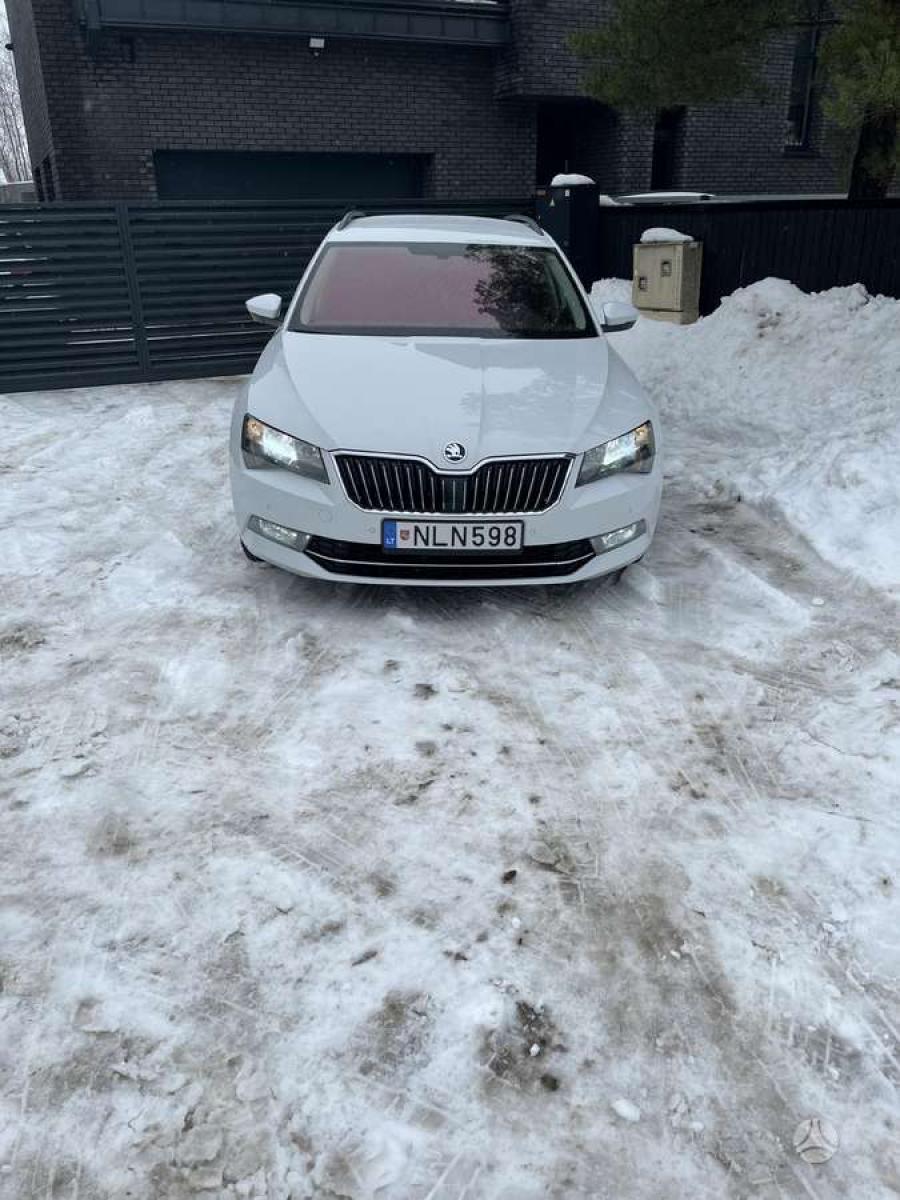Balts Skoda SuperB 2017 Viļņa, ar dzinēja tilpumu 1.60 L un nobraukumu 291 tūkst. km par 9450 €, foto 3 vietnē AUTOMOTO.COM.LV