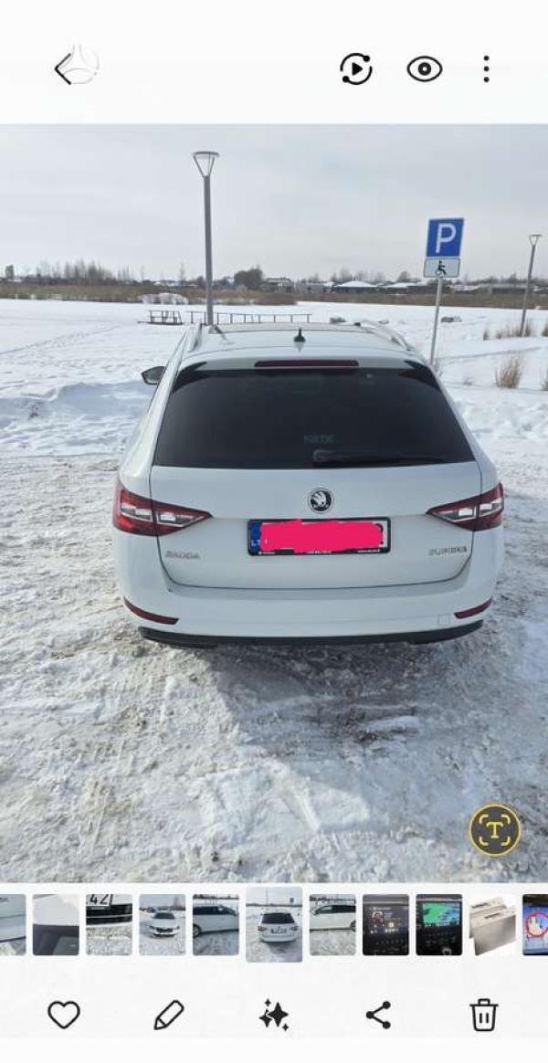 White Skoda SuperB 2017 in Kaunas, with an engine capacity of 1.60 L and mileage of 278 thousand km for 10500 €, photo 1 on AUTOMOTO.COM.LV
