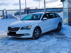 Balts Skoda SuperB 2017 Klaipėda, ar dzinēja tilpumu 1.60 L un nobraukumu 132 tūkst. km par 11700 €, foto  vietnē AUTOMOTO.COM.LV
