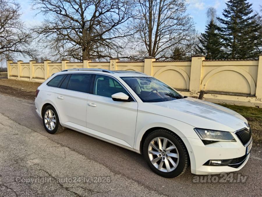 White Skoda SuperB 2017 in Tallinn, with an engine capacity of 1.60 L and mileage of 230 thousand km for 8500 €, photo 1 on AUTOMOTO.COM.LV