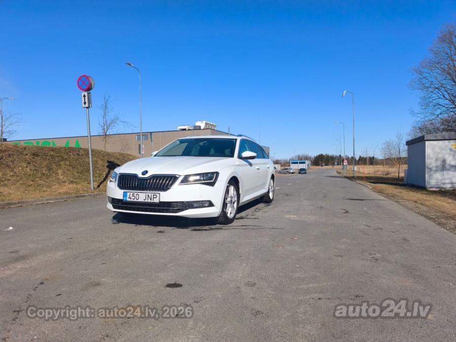White Skoda SuperB 2017 in Tallinn, with an engine capacity of 2.00 L and mileage of 390 thousand km for 9999 €, photo 2 on AUTOMOTO.COM.LV