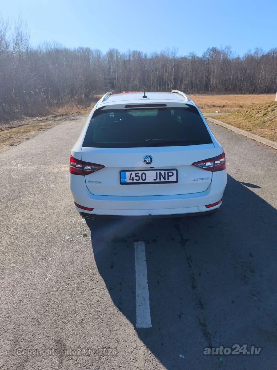 White Skoda SuperB 2017 in Tallinn, with an engine capacity of 2.00 L and mileage of 390 thousand km for 9999 €, photo 6 on AUTOMOTO.COM.LV