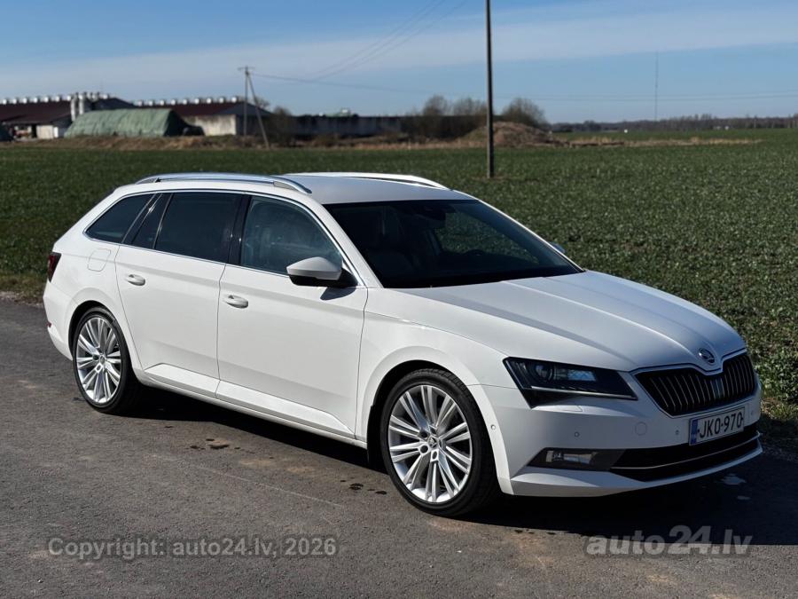 White Skoda SuperB 2017 in Tartu, with an engine capacity of 2.00 L and mileage of 245 thousand km for 12900 €, photo 3 on AUTOMOTO.COM.LV