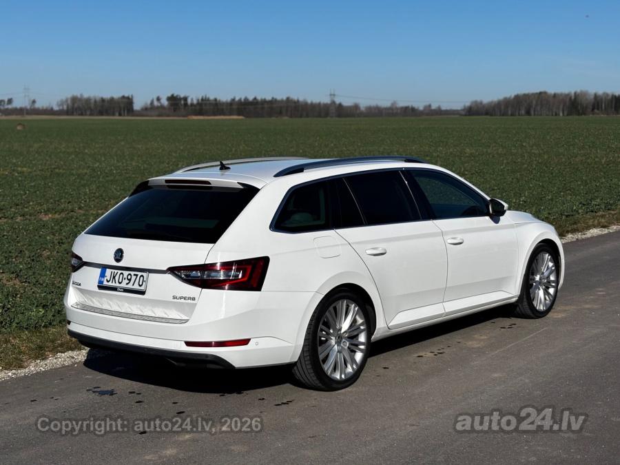 White Skoda SuperB 2017 in Tartu, with an engine capacity of 2.00 L and mileage of 245 thousand km for 12900 €, photo 5 on AUTOMOTO.COM.LV