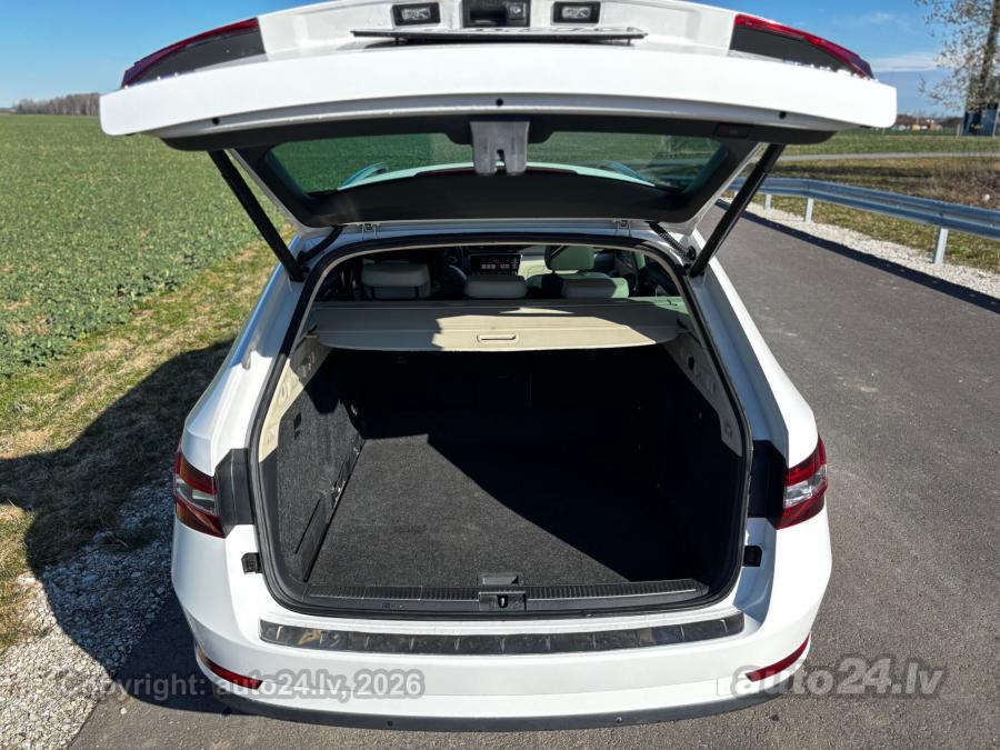 White Skoda SuperB 2017 in Tartu, with an engine capacity of 2.00 L and mileage of 245 thousand km for 12900 €, photo 20 on AUTOMOTO.COM.LV