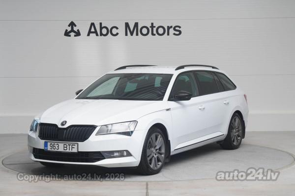 Balts Skoda SuperB 2017 Tallina, ar dzinēja tilpumu 1.80 L un nobraukumu 204 tūkst. km par 11990 €, foto  vietnē AUTOMOTO.COM.LV