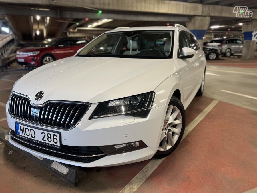 White Skoda SuperB 2017 in Kaunas, with an engine capacity of 1.60 L and mileage of 228 thousand km for 14800 €, photo 1 on AUTOMOTO.COM.LV
