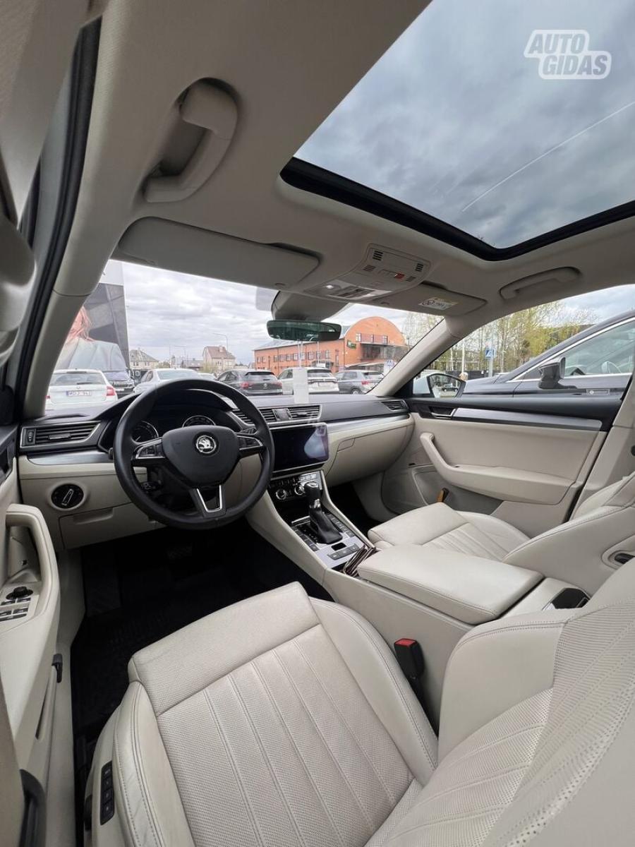 White Skoda SuperB 2017 in Kaunas, with an engine capacity of 1.60 L and mileage of 228 thousand km for 14800 €, photo 5 on AUTOMOTO.COM.LV
