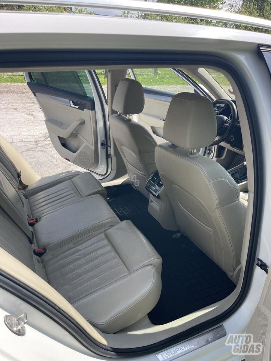 Balts Skoda SuperB 2017 Biržai, ar dzinēja tilpumu 1.60 L un nobraukumu 495 tūkst. km par 65000 €, foto 14 vietnē AUTOMOTO.COM.LV
