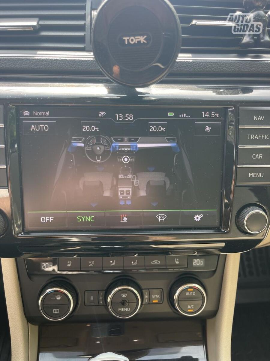 Balts Skoda SuperB 2017 Biržai, ar dzinēja tilpumu 1.60 L un nobraukumu 495 tūkst. km par 65000 €, foto 23 vietnē AUTOMOTO.COM.LV