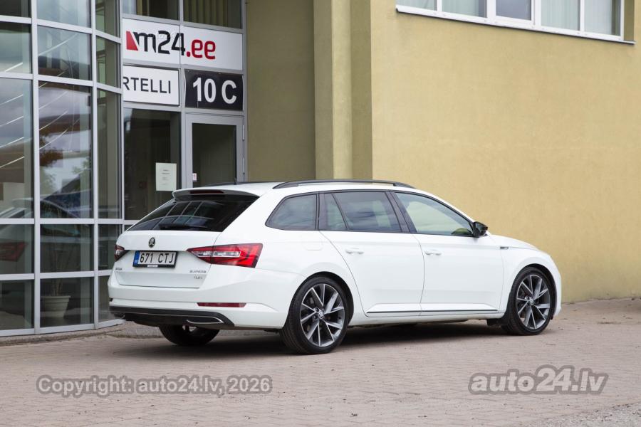 White Skoda SuperB 2017 in Tallinn, with an engine capacity of 2.00 L and mileage of 198 thousand km for 13990 €, photo 3 on AUTOMOTO.COM.LV