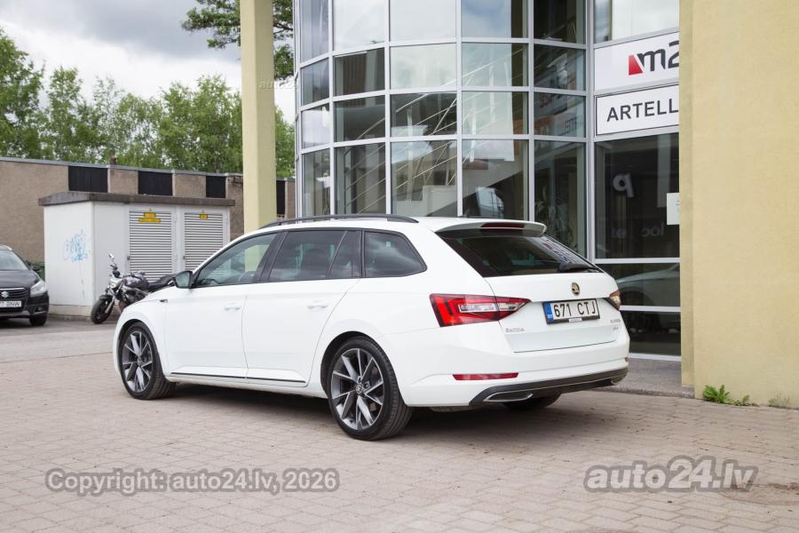 White Skoda SuperB 2017 in Tallinn, with an engine capacity of 2.00 L and mileage of 198 thousand km for 13990 €, photo 8 on AUTOMOTO.COM.LV