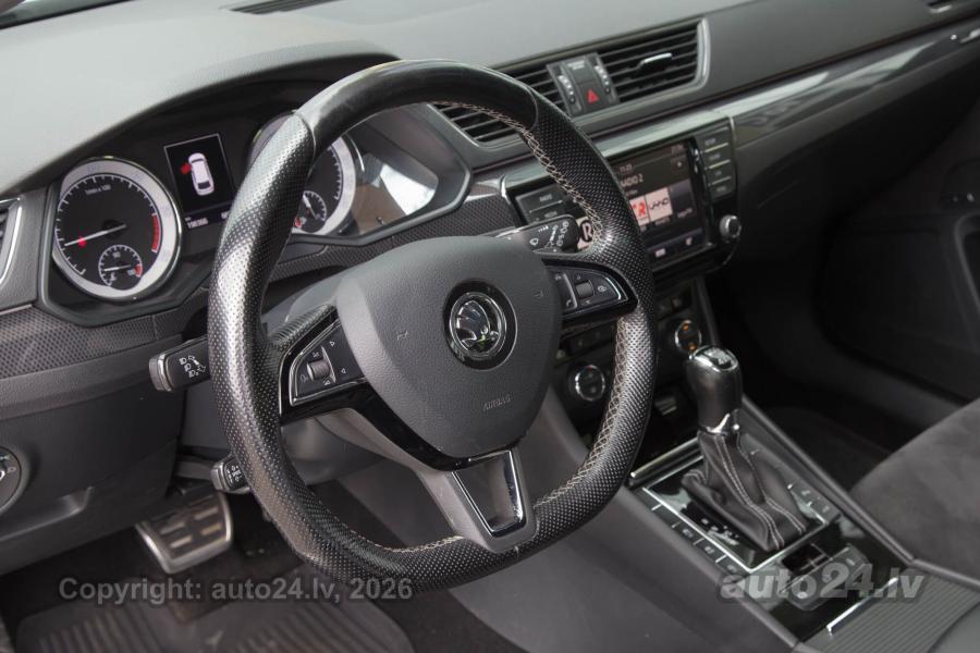 White Skoda SuperB 2017 in Tallinn, with an engine capacity of 2.00 L and mileage of 198 thousand km for 13990 €, photo 10 on AUTOMOTO.COM.LV