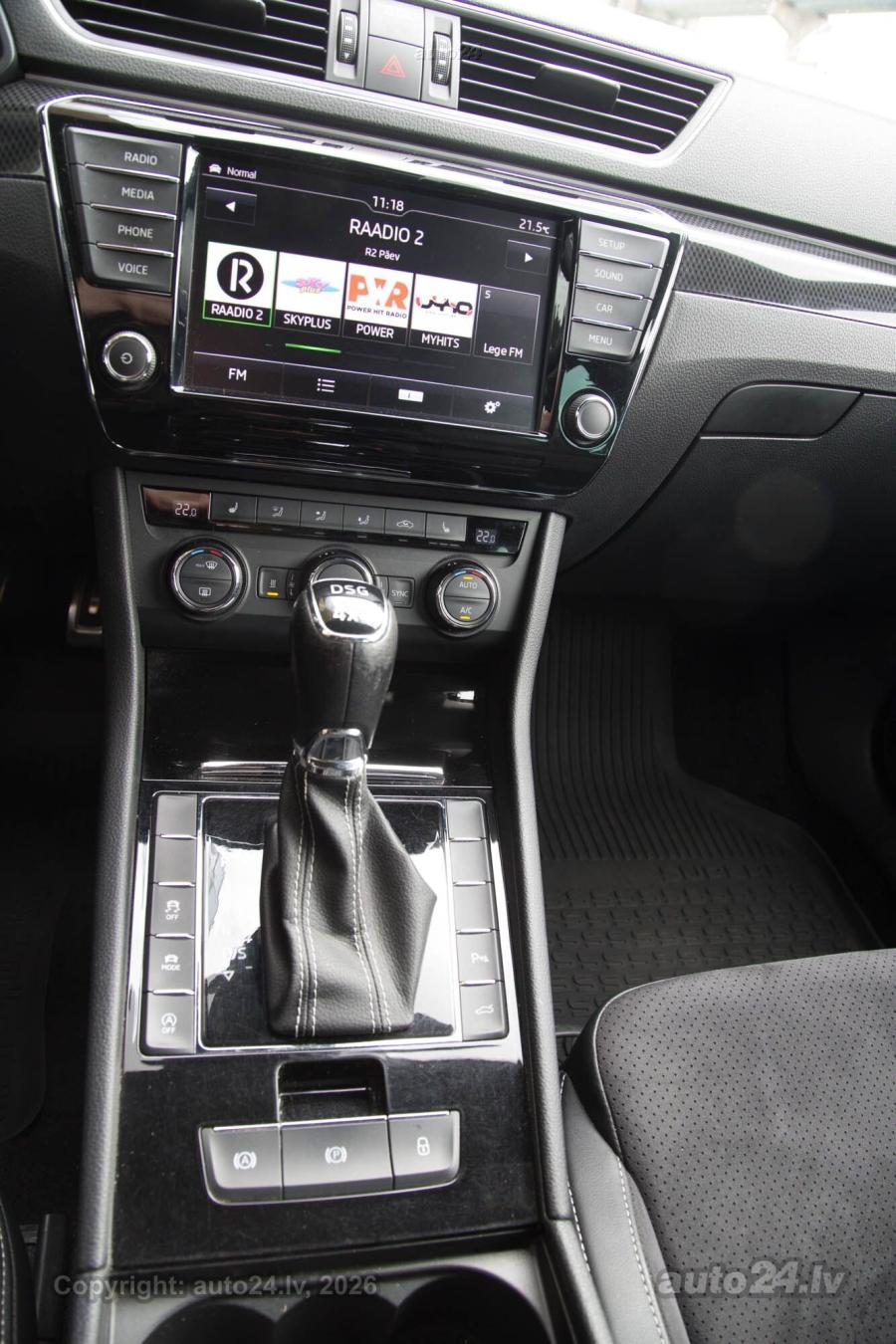 White Skoda SuperB 2017 in Tallinn, with an engine capacity of 2.00 L and mileage of 198 thousand km for 13990 €, photo 19 on AUTOMOTO.COM.LV
