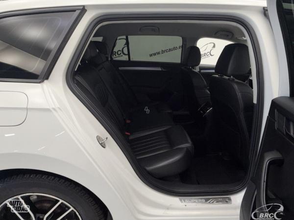 White Skoda SuperB 2017 in Avizieniai, with an engine capacity of 1.60 L and mileage of 260 thousand km for 10900 €, photo 10 on AUTOMOTO.COM.LV