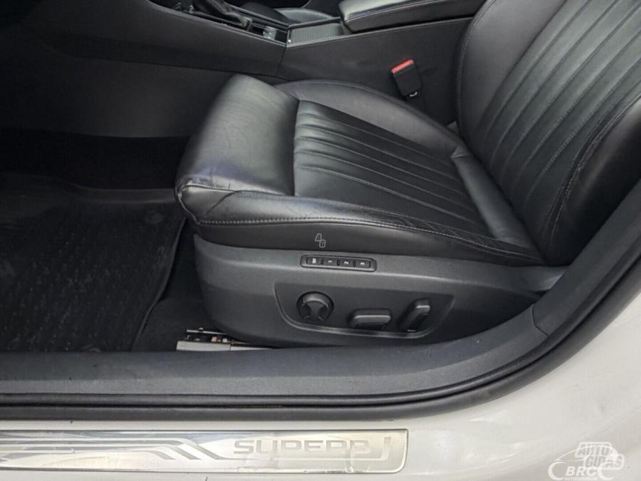 Balts Skoda SuperB 2017 Avižieniai, ar dzinēja tilpumu 1.60 L un nobraukumu 260 tūkst. km par 10900 €, foto 24 vietnē AUTOMOTO.COM.LV