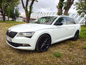 White Skoda SuperB 2017 in Riga, with an engine capacity of 2.00 L and mileage of 200 thousand km for 14000 €, photo  on AUTOMOTO.COM.LV