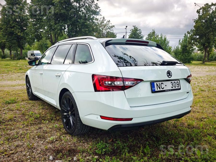 White Skoda SuperB 2017 in Riga, with an engine capacity of 2.00 L and mileage of 200 thousand km for 14000 €, photo 3 on AUTOMOTO.COM.LV