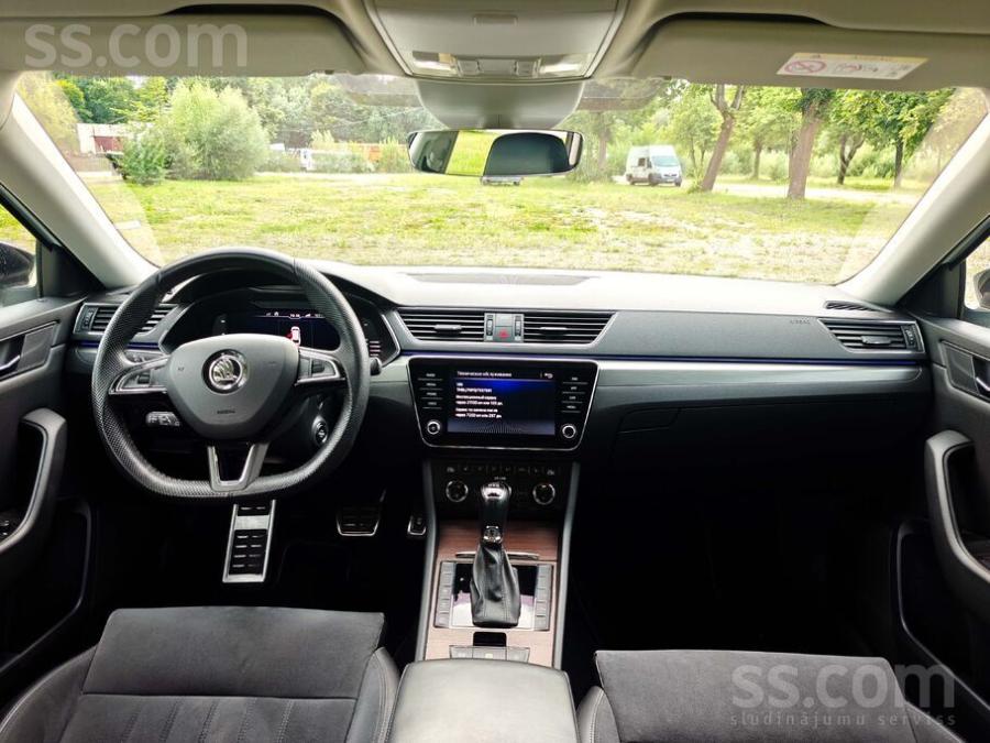 White Skoda SuperB 2017 in Riga, with an engine capacity of 2.00 L and mileage of 200 thousand km for 14000 €, photo 8 on AUTOMOTO.COM.LV