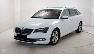 White Skoda SuperB 2017 in Vilnius, with an engine capacity of 1.97 L and mileage of 168 thousand km for 14950 €, photo  on AUTOMOTO.COM.LV