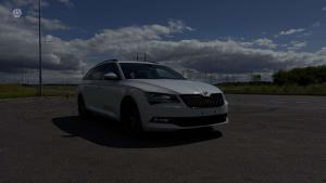 White Skoda SuperB 2017 in Panevezys, with an engine capacity of 1.97 L and mileage of 300 thousand km for 11200 €, photo 4 on AUTOMOTO.COM.LV