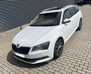 Balts Skoda SuperB 2017 Tauragė, ar dzinēja tilpumu 1.97 L un nobraukumu 268 tūkst. km par 12600 €, foto  vietnē AUTOMOTO.COM.LV