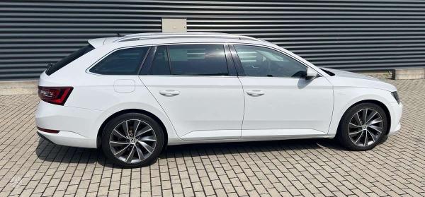 White Skoda SuperB 2017 in Taurage, with an engine capacity of 1.97 L and mileage of 268 thousand km for 12600 €, photo 8 on AUTOMOTO.COM.LV