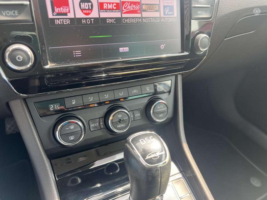 Balts Skoda SuperB 2017 Tauragė, ar dzinēja tilpumu 1.97 L un nobraukumu 268 tūkst. km par 12600 €, foto 19 vietnē AUTOMOTO.COM.LV