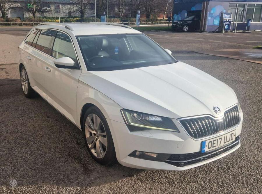 Balts Skoda SuperB 2017 Utena, ar dzinēja tilpumu 1.97 L un nobraukumu 230 tūkst. km par 4600 €, foto 3 vietnē AUTOMOTO.COM.LV