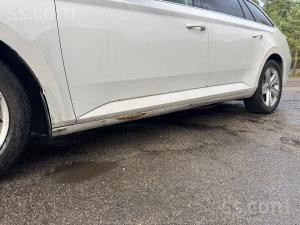 White Skoda SuperB 2017 in Riga, with an engine capacity of 2.00 L and mileage of 0 thousand km for 6500 €, photo 7 on AUTOMOTO.COM.LV