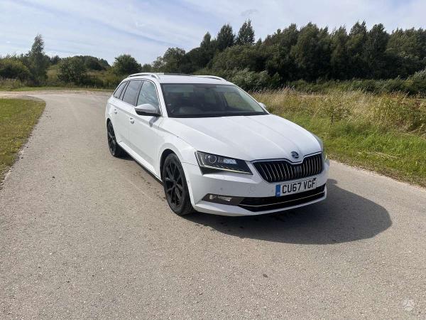 Balts Skoda SuperB 2017 Telšiai, ar dzinēja tilpumu 1.97 L un nobraukumu 387 tūkst. km par 4800 €, foto 1 vietnē AUTOMOTO.COM.LV