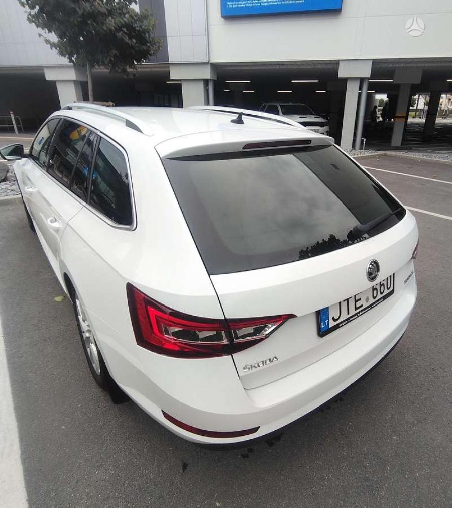 White Skoda SuperB 2017 in Kaunas, with an engine capacity of 1.40 L and mileage of 229 thousand km for 12800 €, photo 5 on AUTOMOTO.COM.LV