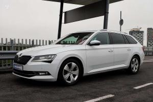 Balts Skoda SuperB 2017 Viļņa, ar dzinēja tilpumu 1.97 L un nobraukumu 170 tūkst. km par 14750 €, foto  vietnē AUTOMOTO.COM.LV