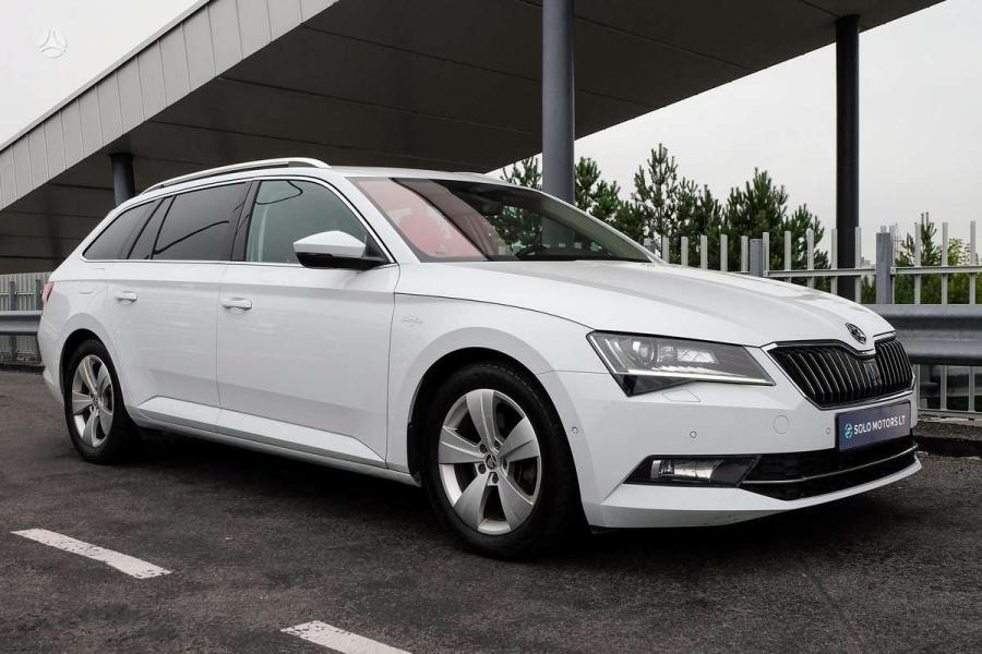 Balts Skoda SuperB 2017 Viļņa, ar dzinēja tilpumu 1.97 L un nobraukumu 170 tūkst. km par 14750 €, foto 9 vietnē AUTOMOTO.COM.LV