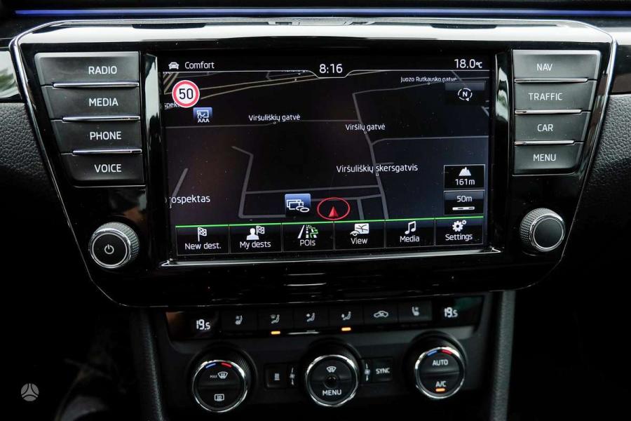 Balts Skoda SuperB 2017 Viļņa, ar dzinēja tilpumu 1.97 L un nobraukumu 170 tūkst. km par 14750 €, foto 30 vietnē AUTOMOTO.COM.LV