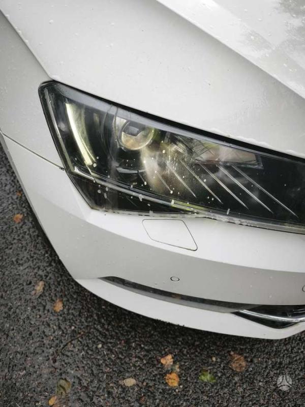 White Skoda SuperB 2017 in Kupiskis, with an engine capacity of 1.97 L and mileage of 293 thousand km for 6000 €, photo 9 on AUTOMOTO.COM.LV