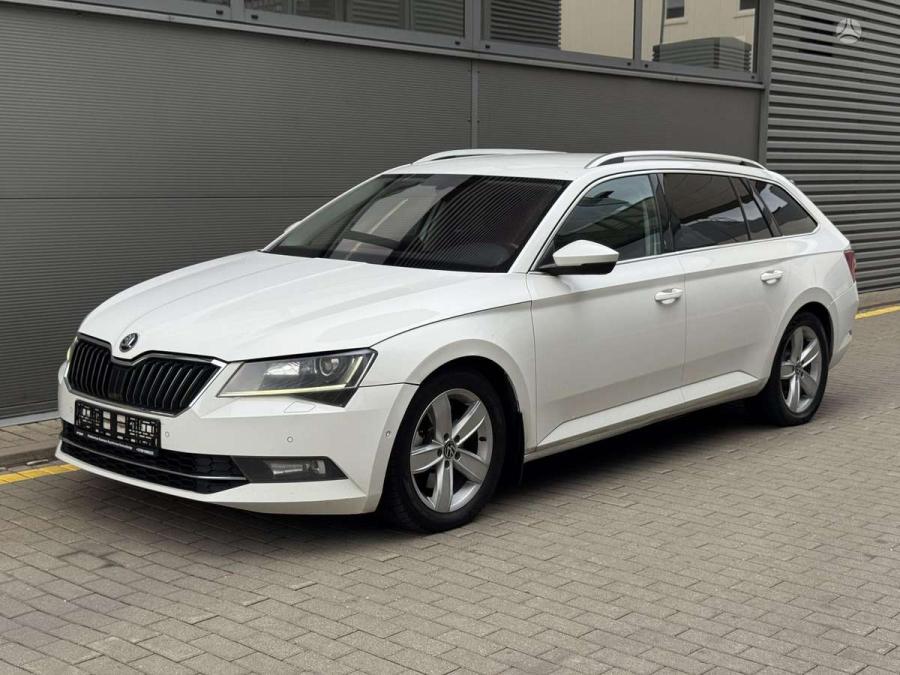 Balts Skoda SuperB 2017 Viļņa, ar dzinēja tilpumu 1.97 L un nobraukumu 290 tūkst. km par 6999 €, foto 1 vietnē AUTOMOTO.COM.LV