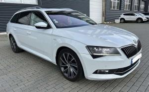 White Skoda SuperB 2017 in Taurage, with an engine capacity of 1.97 L and mileage of 270 thousand km for 11900 €, photo  on AUTOMOTO.COM.LV