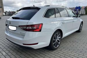White Skoda SuperB 2017 in Taurage, with an engine capacity of 1.97 L and mileage of 270 thousand km for 11900 €, photo 8 on AUTOMOTO.COM.LV
