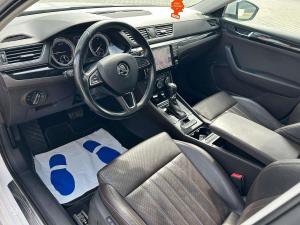 White Skoda SuperB 2017 in Taurage, with an engine capacity of 1.97 L and mileage of 270 thousand km for 11900 €, photo 10 on AUTOMOTO.COM.LV