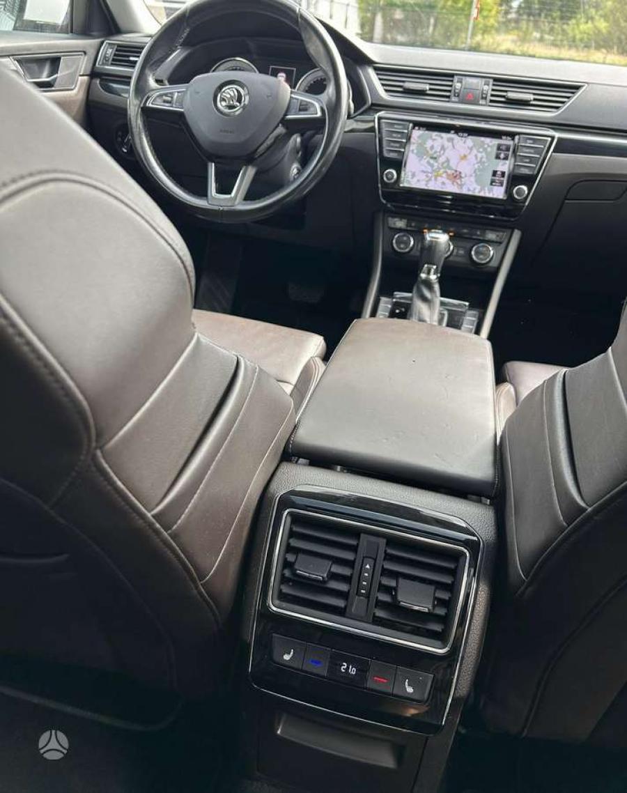 White Skoda SuperB 2017 in Taurage, with an engine capacity of 1.97 L and mileage of 270 thousand km for 11900 €, photo 14 on AUTOMOTO.COM.LV