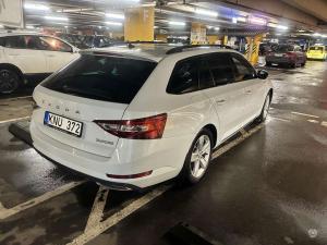 White Skoda SuperB 2018 in Vilnius, with an engine capacity of 2.00 L and mileage of 132 thousand km for 16900 €, photo 3 on AUTOMOTO.COM.LV