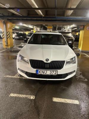 White Skoda SuperB 2018 in Vilnius, with an engine capacity of 2.00 L and mileage of 132 thousand km for 16900 €, photo 7 on AUTOMOTO.COM.LV